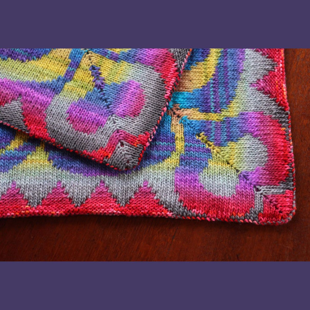 Flower Power DK Blanket by Lucy Neatby | Digital Knitting Pattern ...