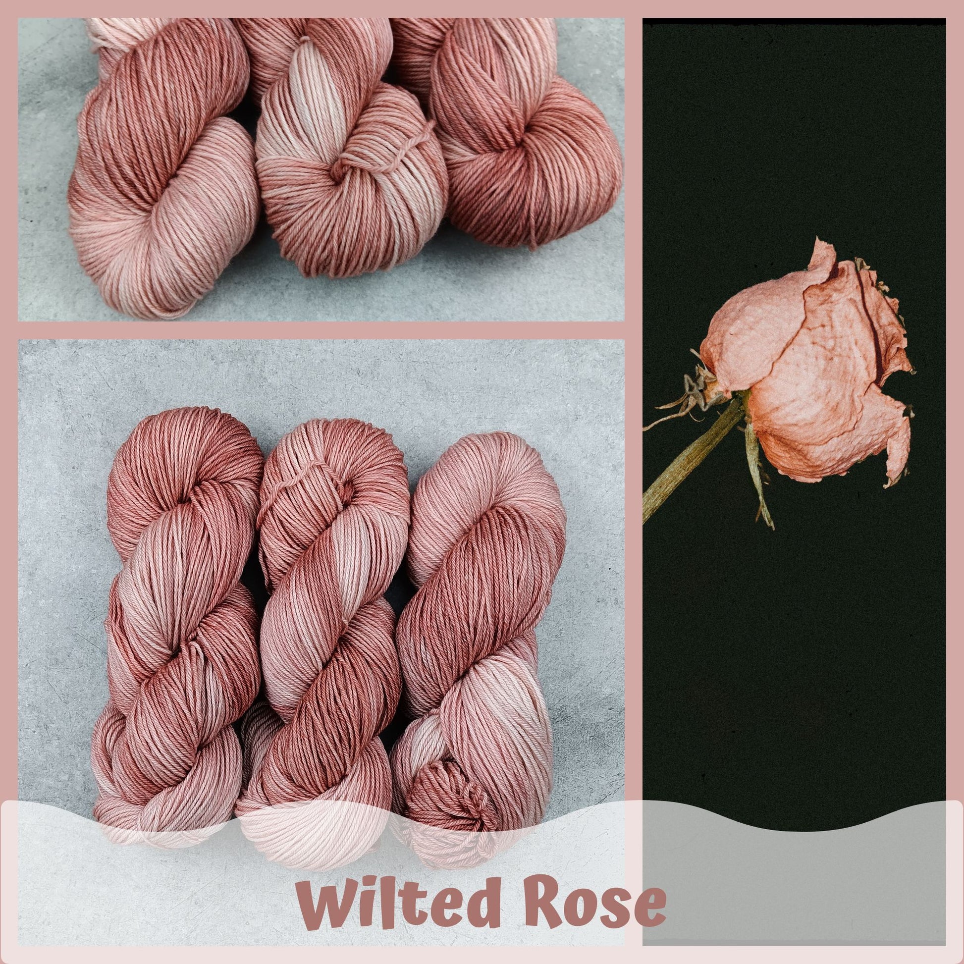 Wilted Rose - Nightingale Sport - 100% Merino – Little Barn Studio